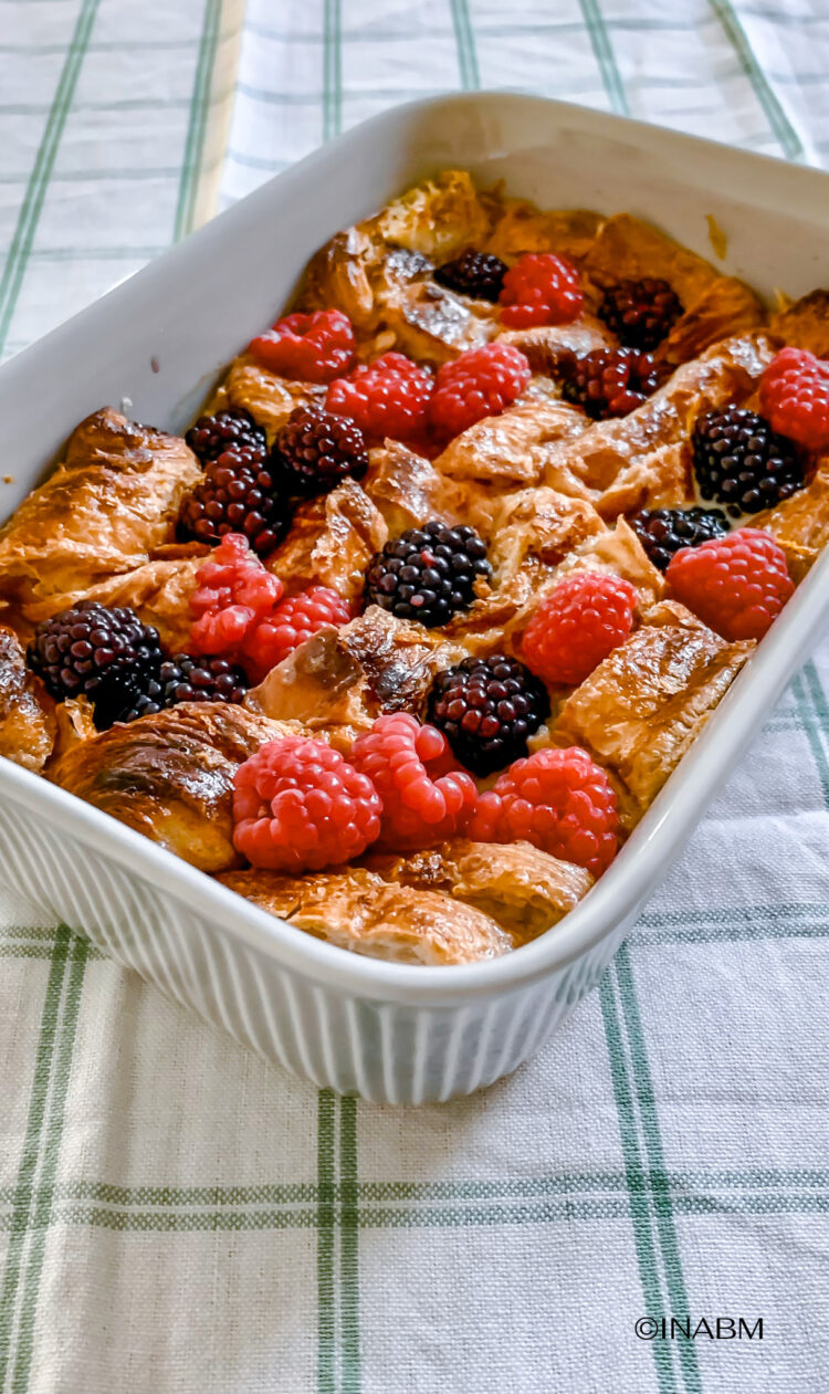 Mixed Berry Croissant Bake – In a Nutshell by Mel
